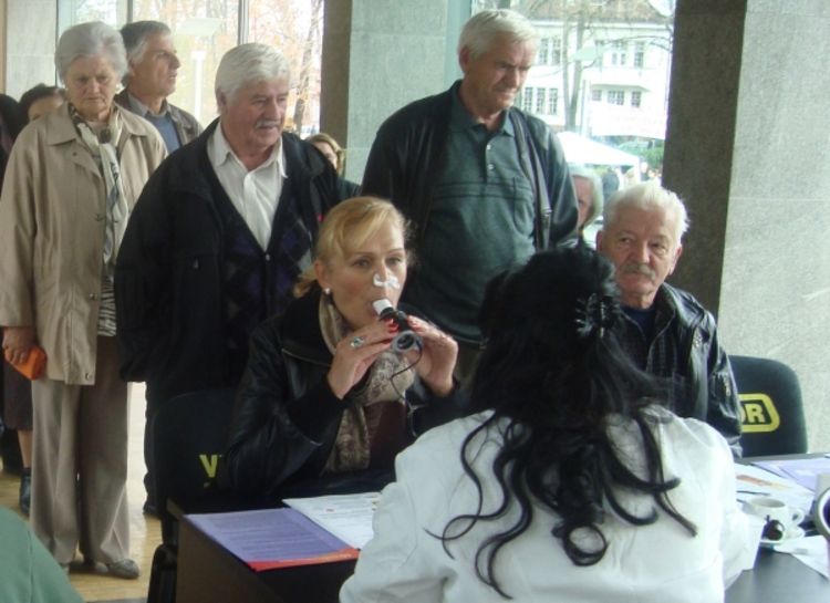 Građanima mjerili kapacitet pluća