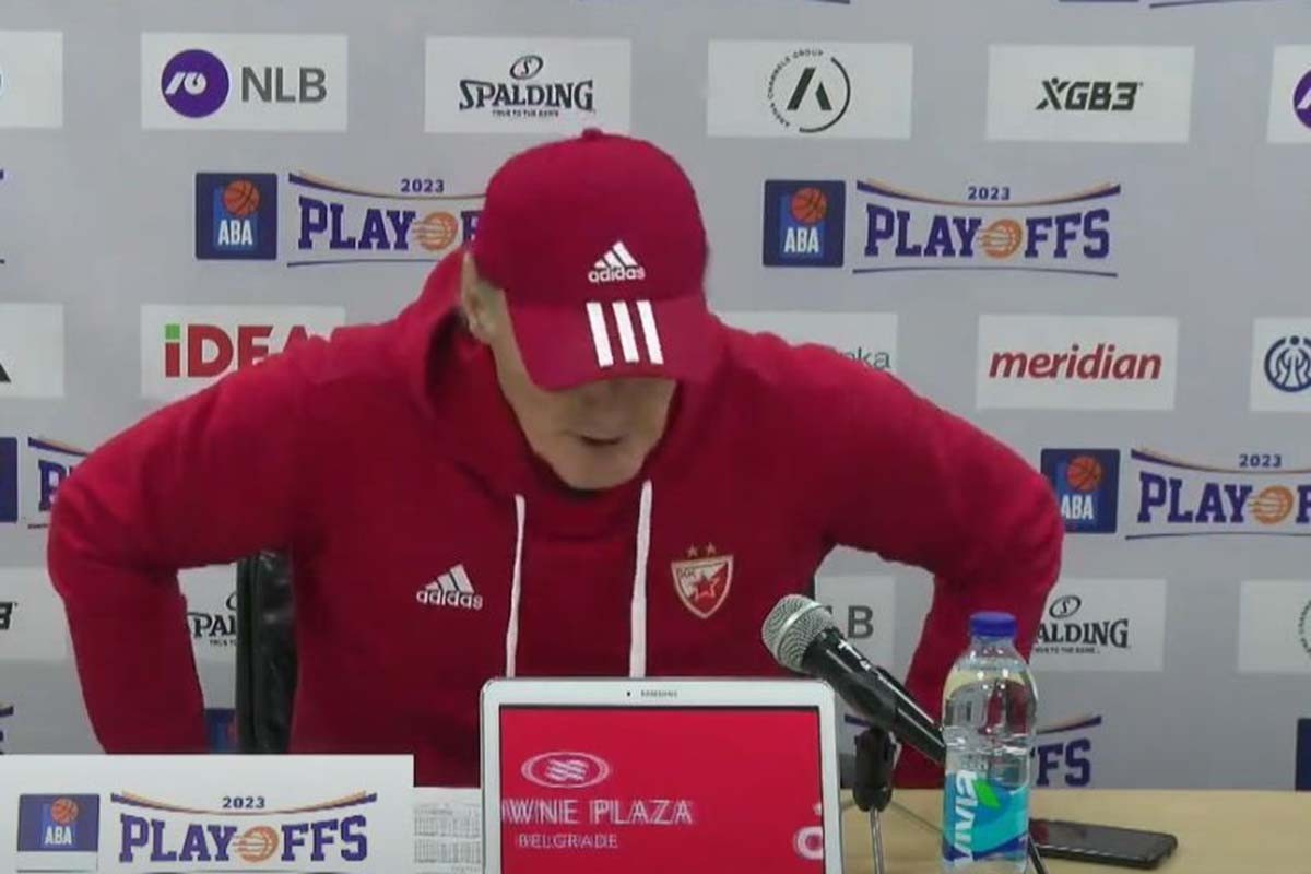 Incident na konferenciji Ivanovića nakon derbija: "Hajde reci šta si hteo"