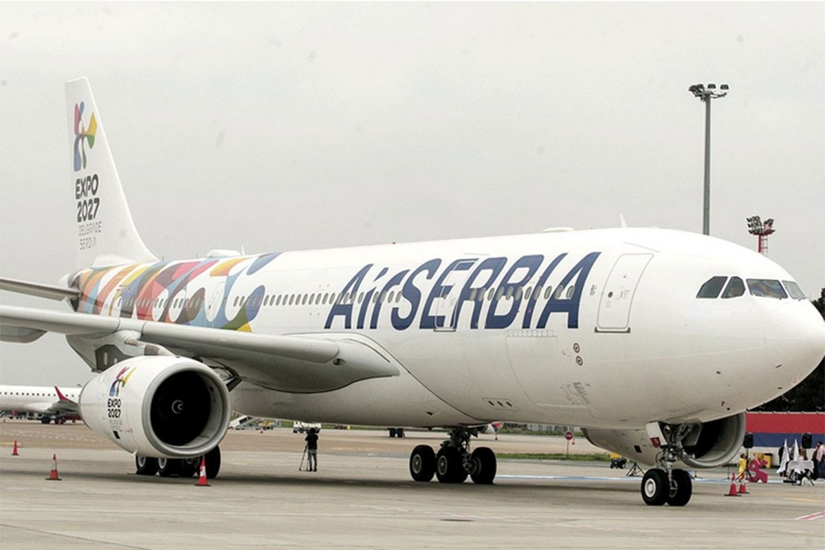 Prvi avion na direktnoj liniji Beograd-Astana sletio na aerodrom ...