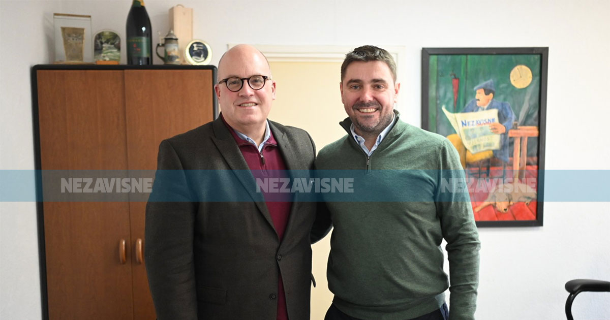 Džonatan Mur posjetio "Nezavisne novine"